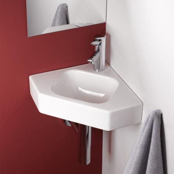 Geberit Icon Corner Hand Washbasin White: Prices up to 40% off